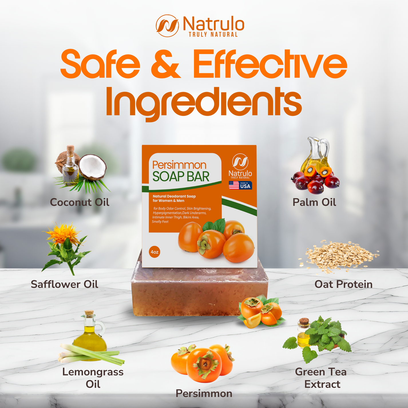 Persimmon Soap – Natrulo