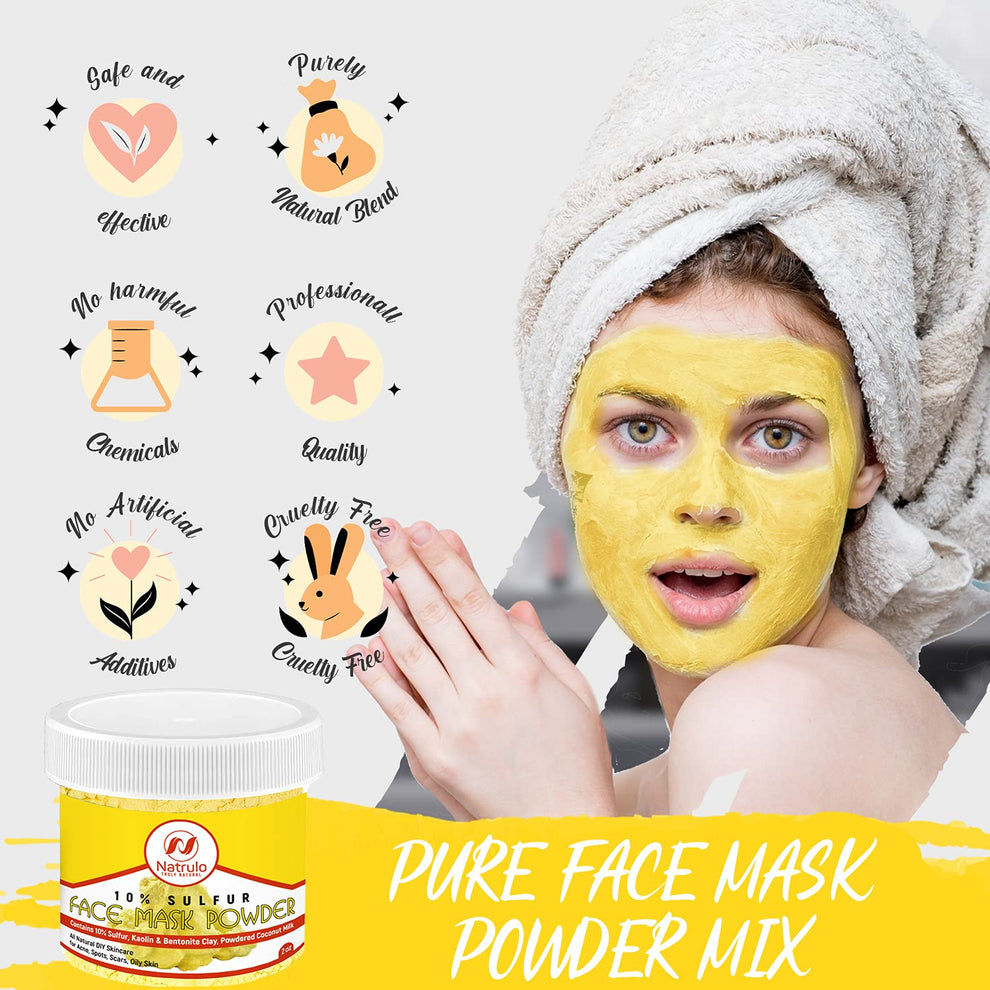 Sulfur Face Mask – Natrulo